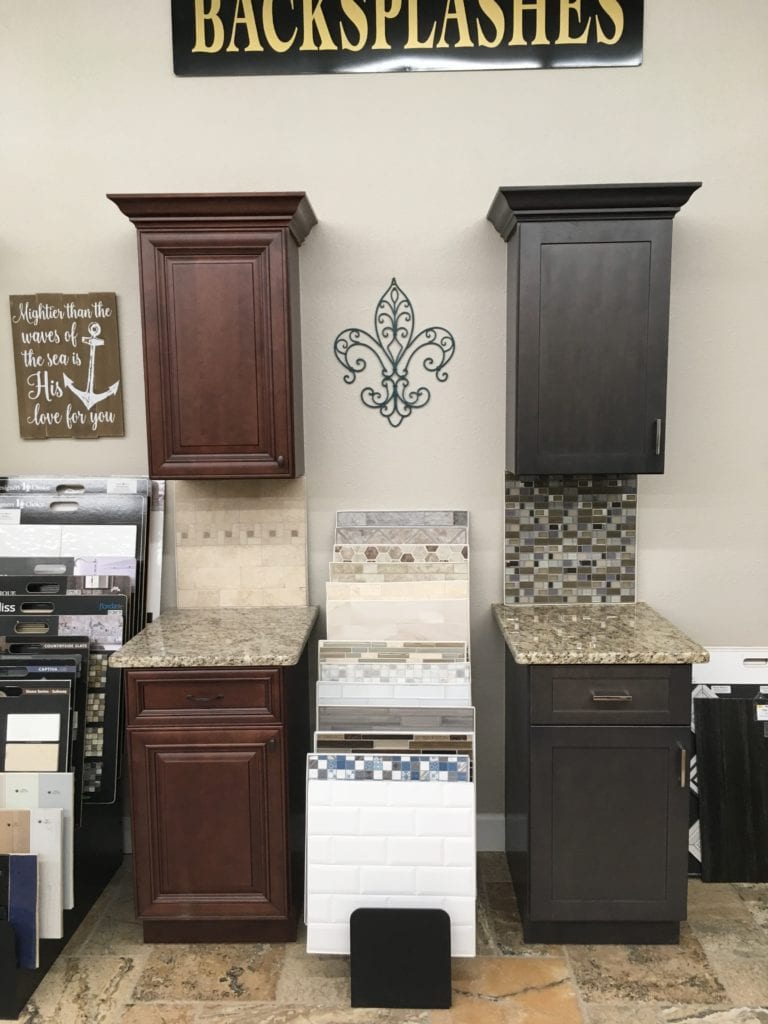 Backsplash Displays Mosaic And Travertine - Mann Tile Online